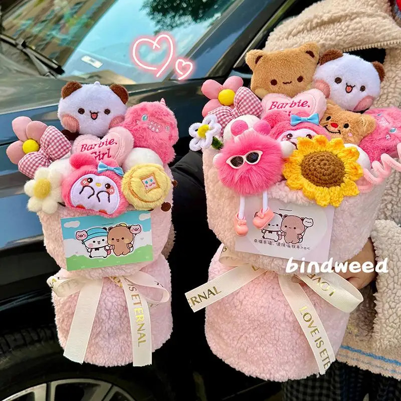 Bubu Dudu Bouquet – Adorable Plush Flower Gift for Graduation