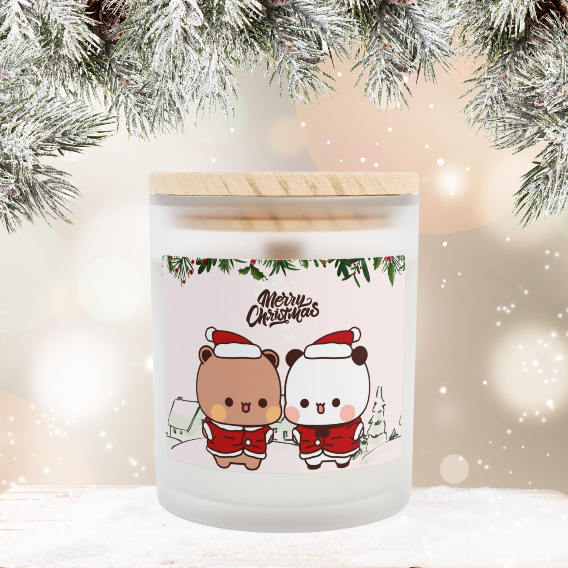 Bubu Dudu Christmas Candle - Festive Light for Holiday Glow